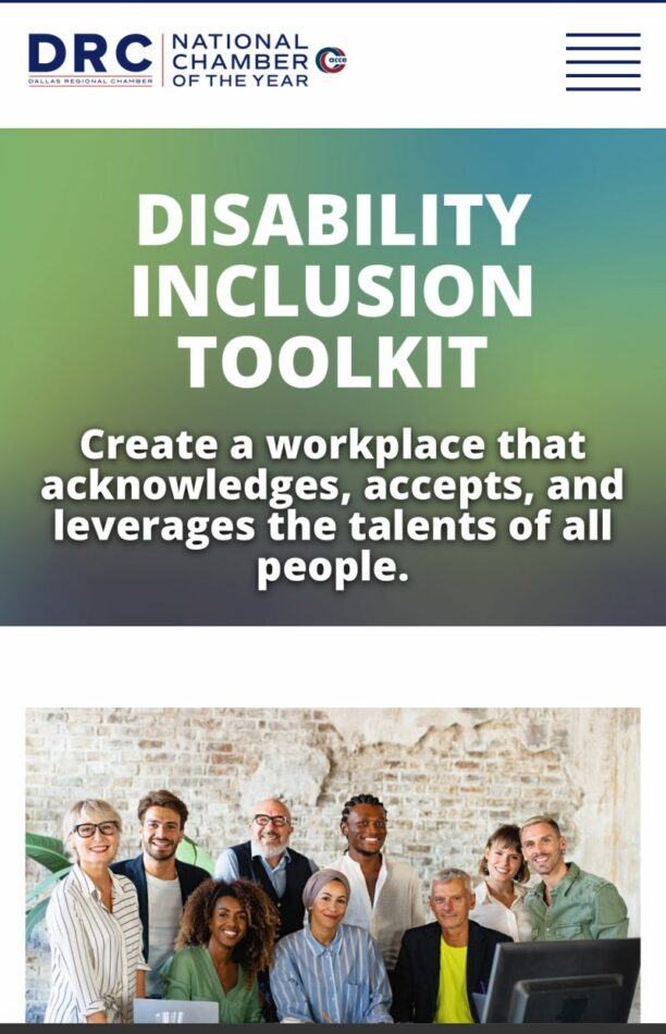 Disability inclusion toolkit - a CUDA post
